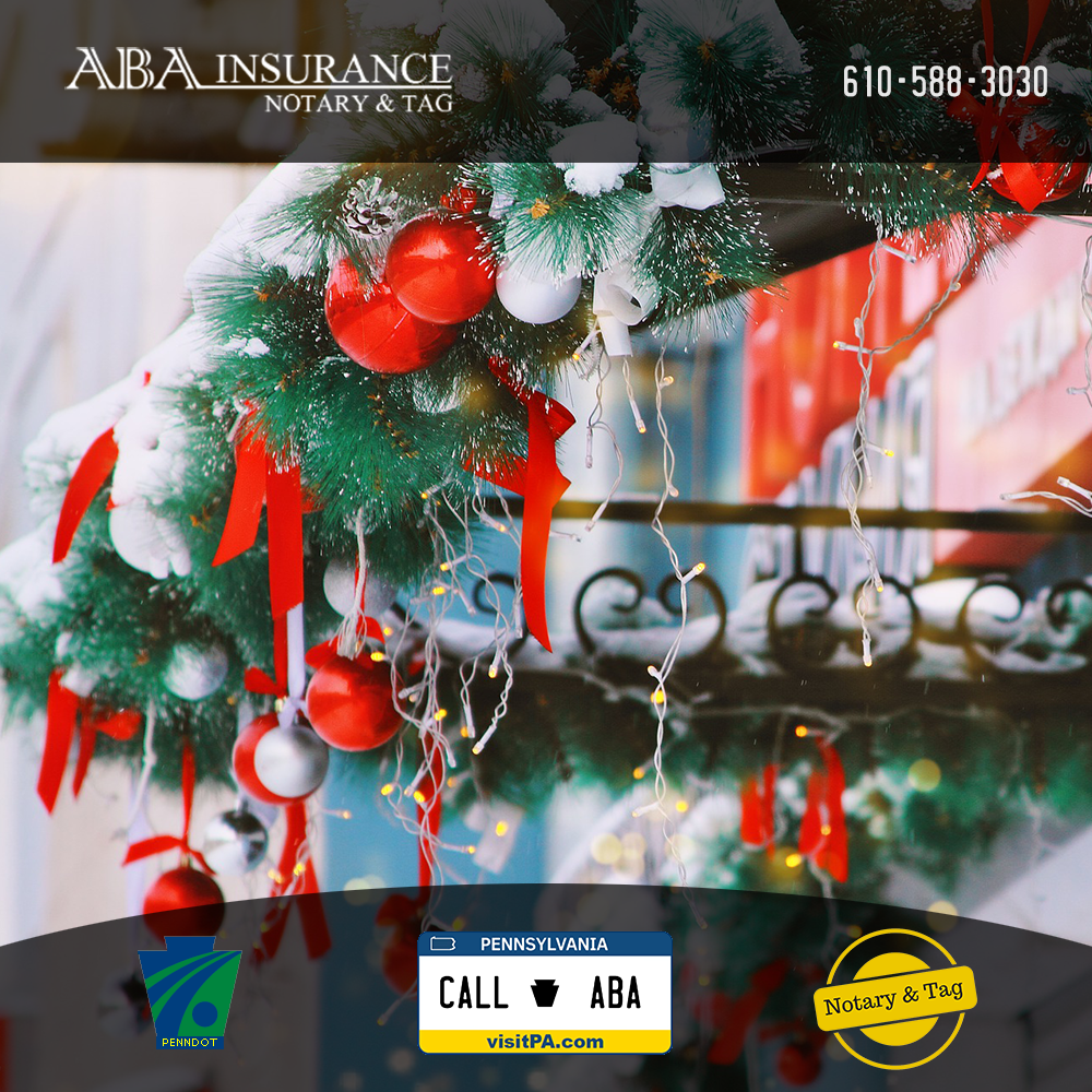 Holiday Wishes! | ABA Insurance Notary & Tag