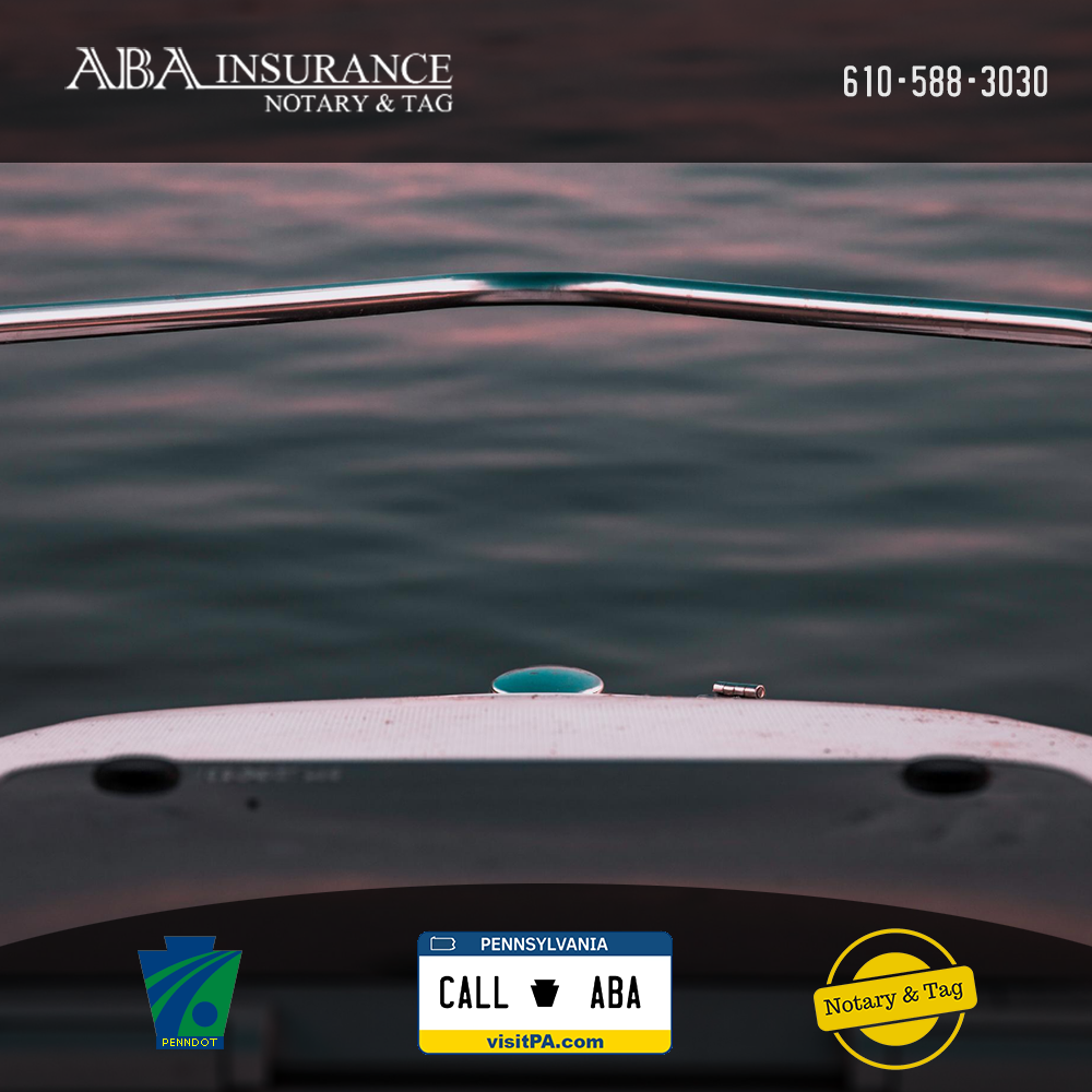 Watercraft insurance | ABA Insurance Notary & Tag
