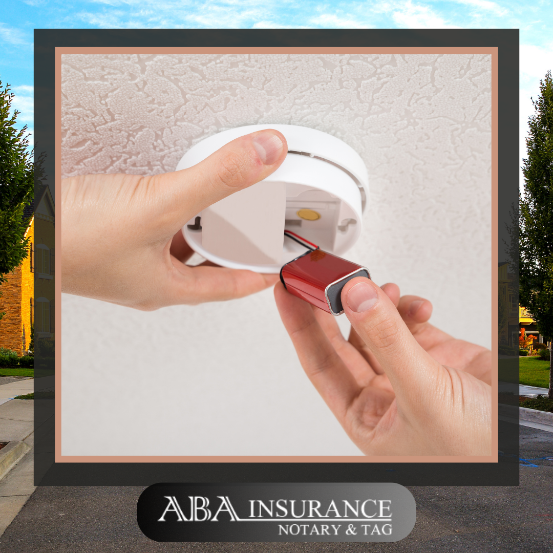 Changing your smoke detector batteries | ABA Insurance Notary & Tag