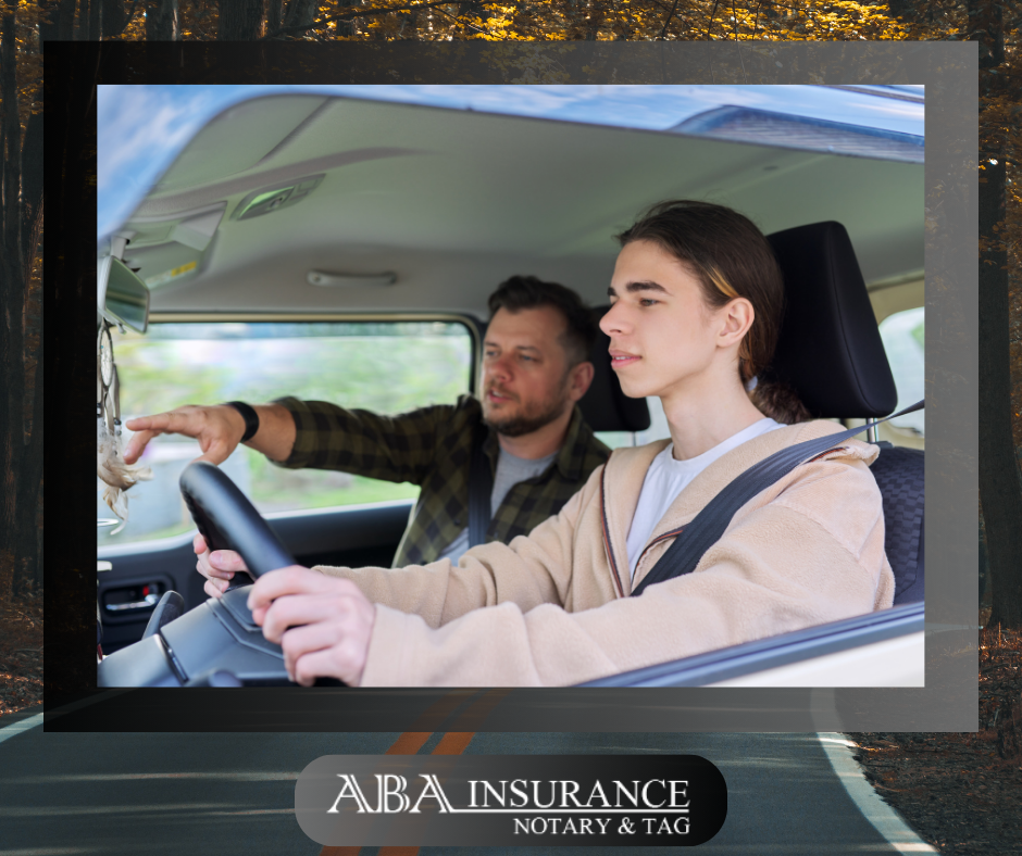 Looking to add your teen to your auto insurance? - ABA Insurance Notary ...