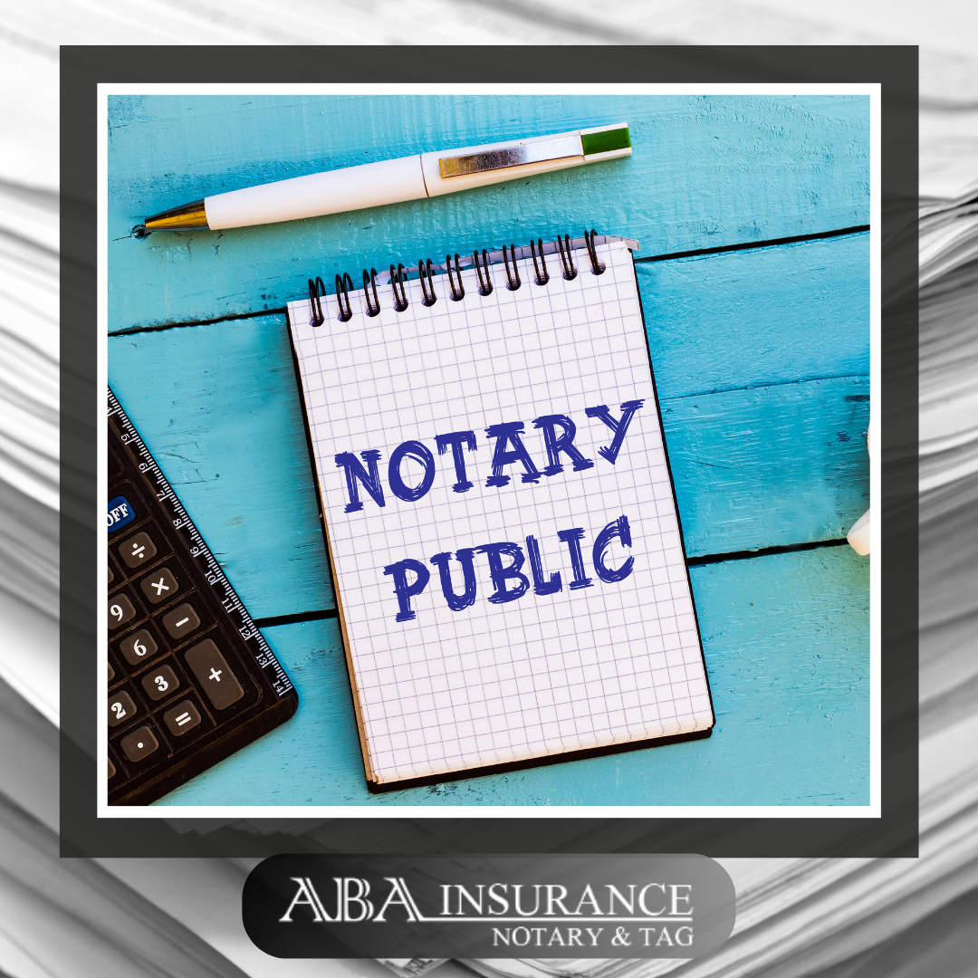 Local Notary Public - ABA Insurance Notary & Tag
