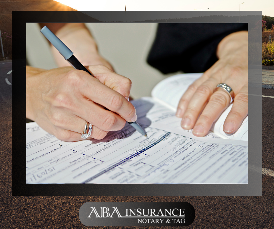 In need of Title Transfer services? - ABA Insurance Notary & Tag