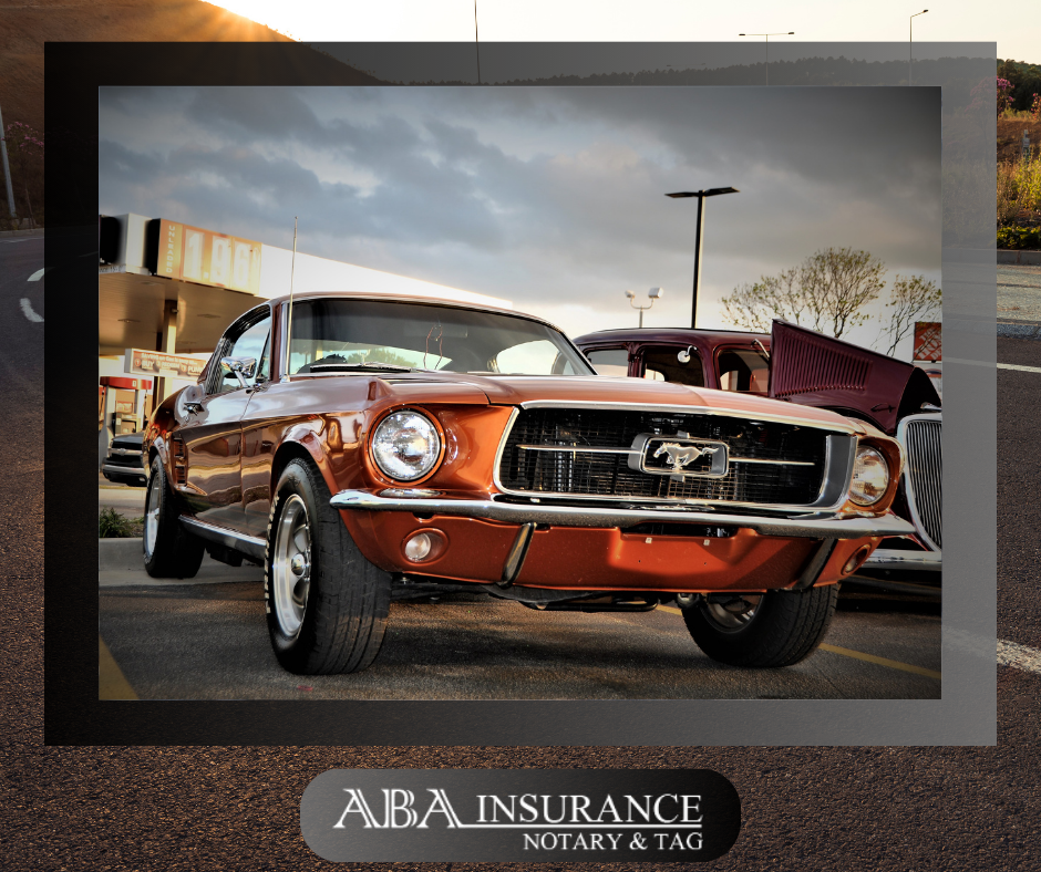 Enjoy your classic car - ABA Insurance Notary & Tag